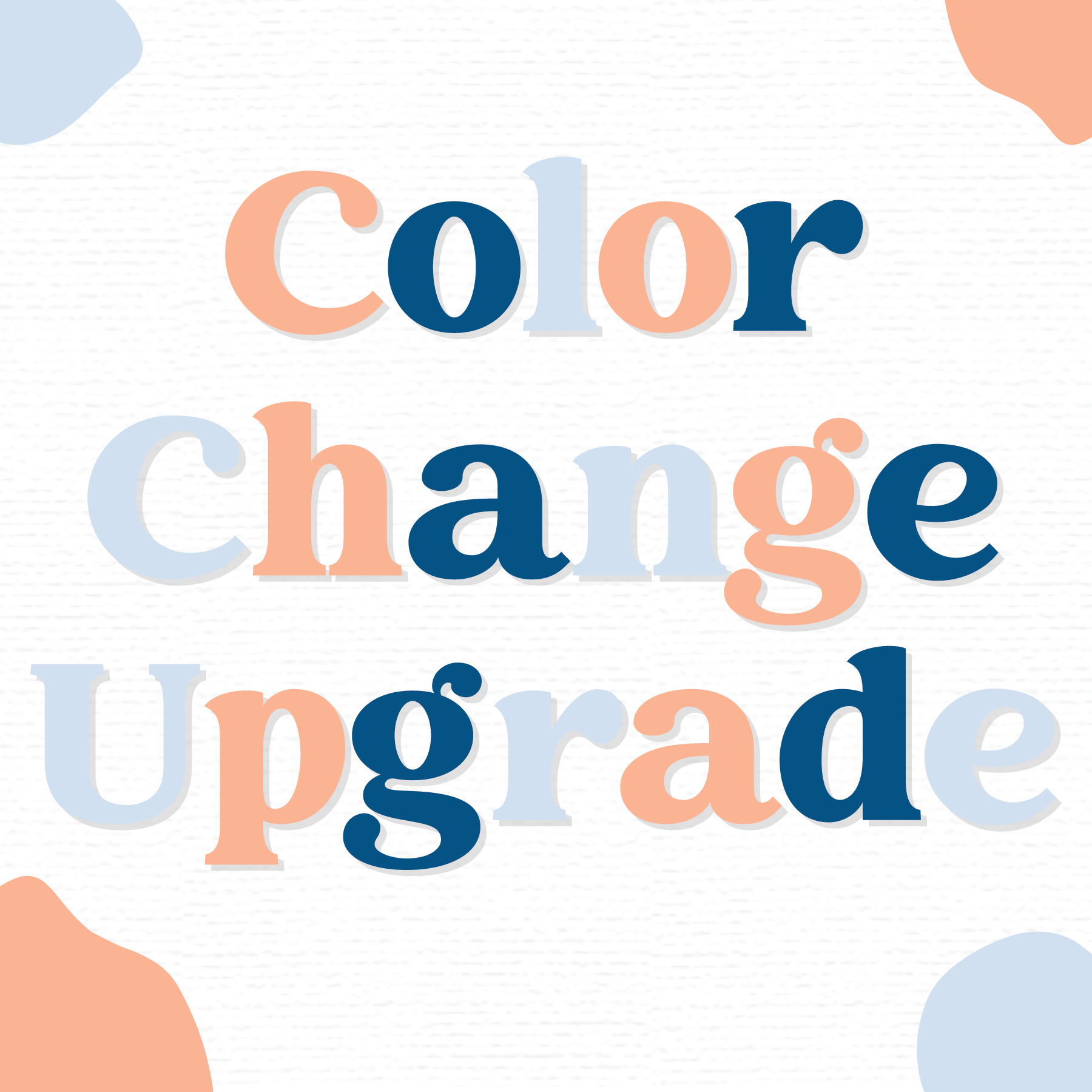 Single Color Change Request for Orange Umbrella Co | Color Upgrade Opt
