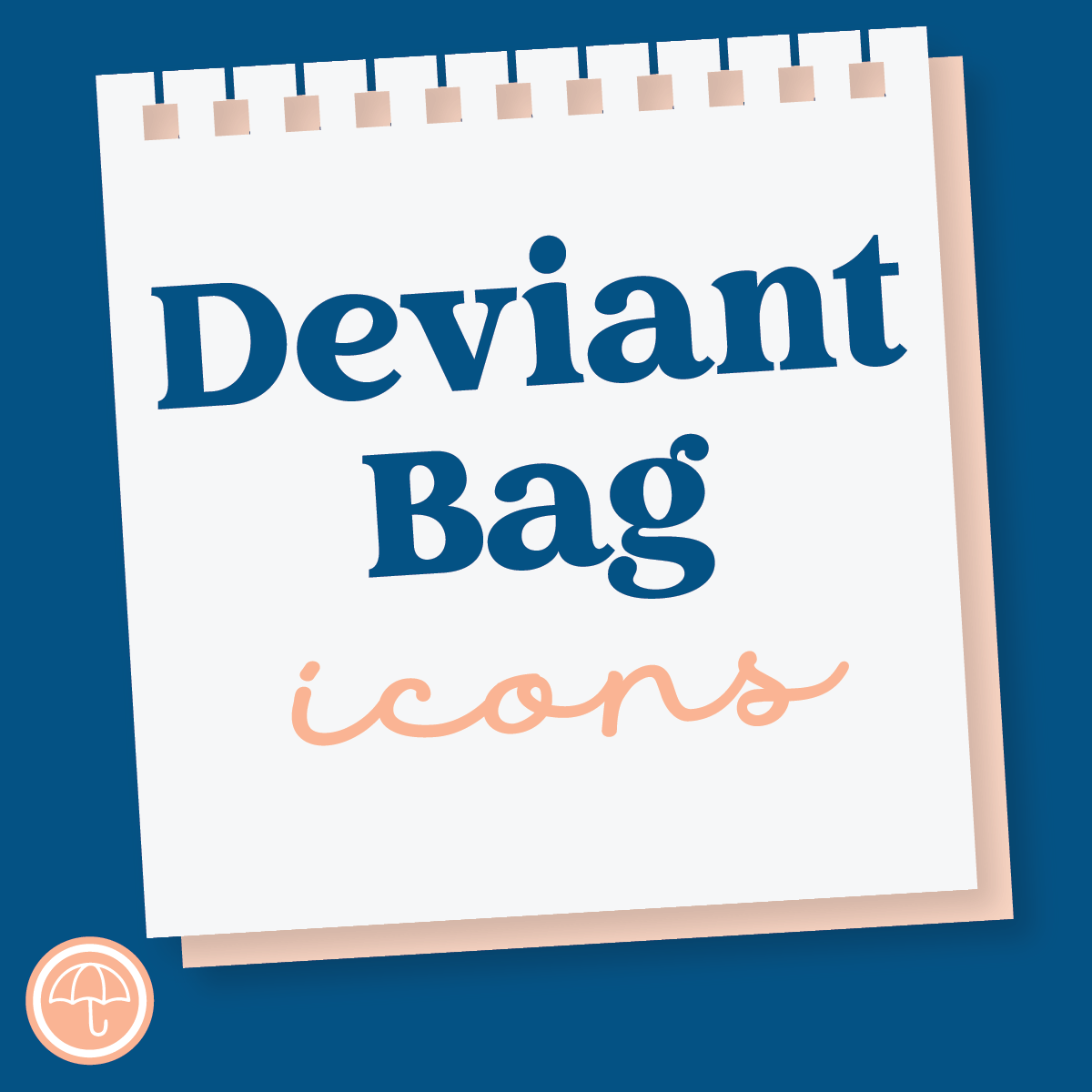 Icons Mis-Fit Grab Bag, Deviant Planner Stickers [Orders of more than